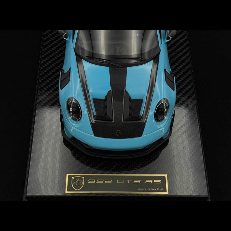 Porsche 911 GT3 RS Type 992 2022 Weissach Package Gulfblue 1/18 ...