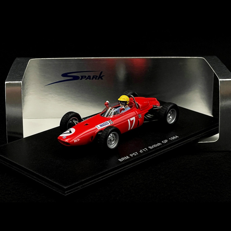 Tony Maggs BRM P57 n° 17 GP Great Britain 1964 F1 1/43 Spark S1666