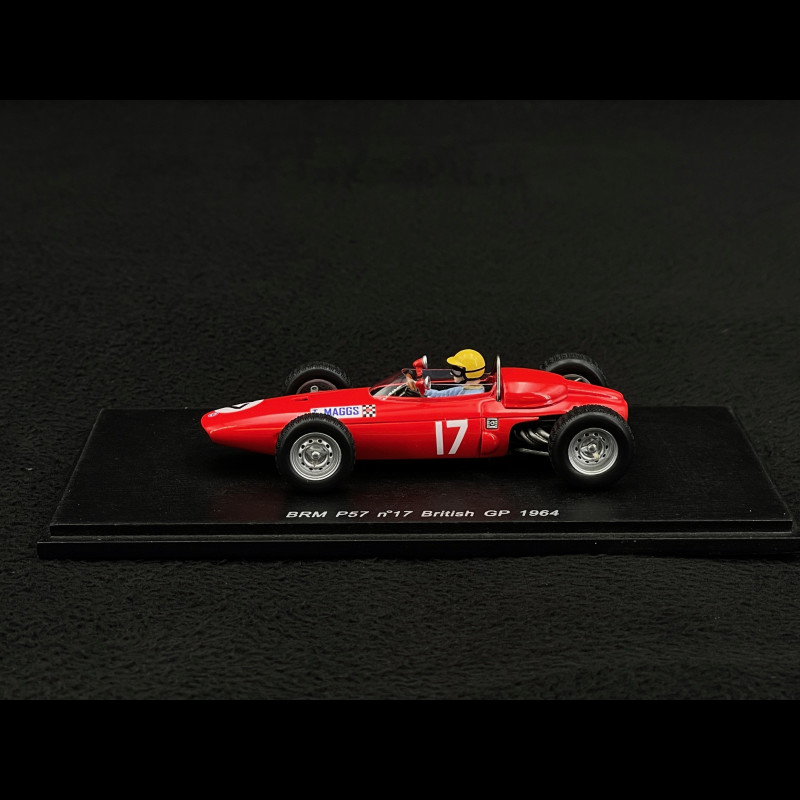 Tony Maggs BRM P57 n° 17 GP Great Britain 1964 F1 1/43 Spark S1666
