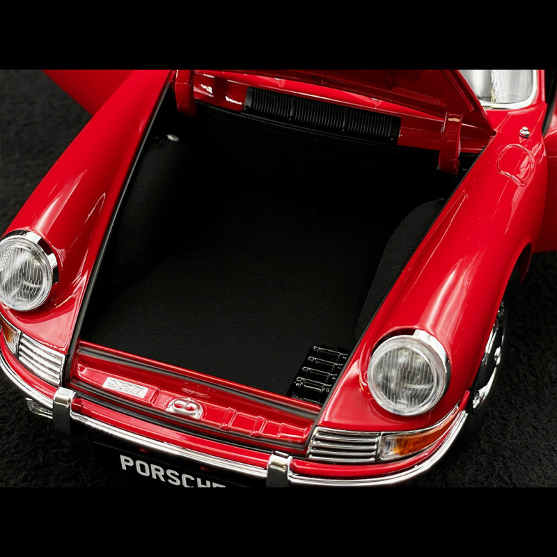 Porsche 911 Coupe Typ 901 1964 Signal Rot 1/18 Kyosho KS08969R