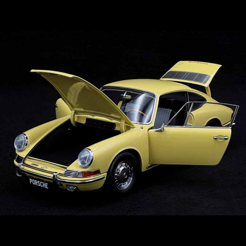 Porsche 911 Coupe Typ 901 1964 Champagnergelb 1/18 Kyosho KS08969Y