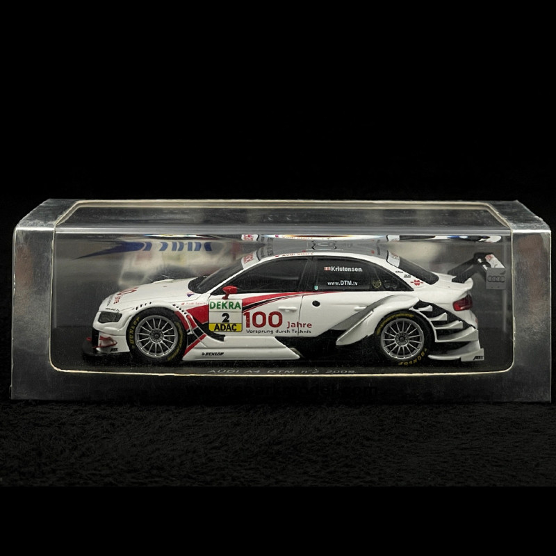 Tom Kristensen Audi A4 DTM 100 Jahre n° 2 DTM 2009 1/43 Spark S2506