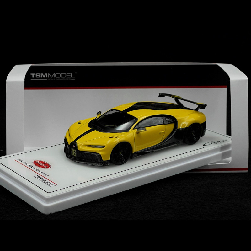 Bugatti Chiron Pur Sport 2021 Jaune 1/43 True Scale TSM430595D