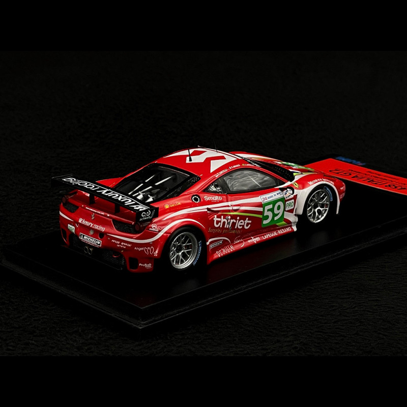Ferrari 458 Italia GT2 n° 59 24h Le Mans 2011 1/43 Fujimi TSM11FJ020