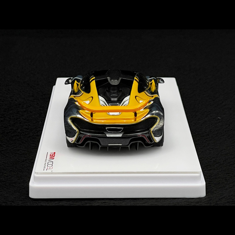 McLaren P1 Art Car by Sticker City 2014 White / Black / Orange 1/43 ...