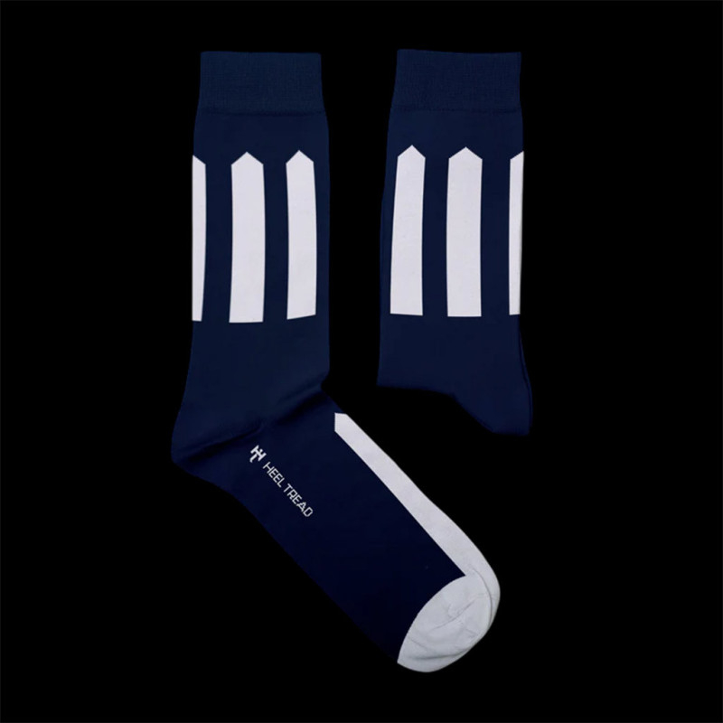 Chaussettes Inspiration Graham Hill F1 Monaco Grand Prix Bleu / Blanc ...