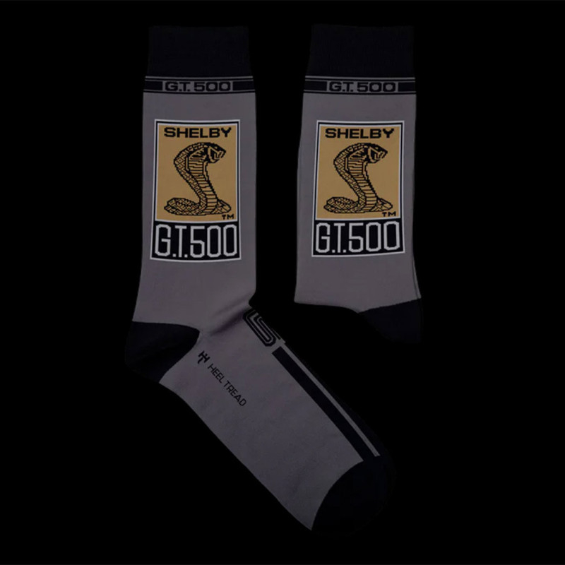 Inspiration Ford Mustang Shelby GT500 socks Blue / Grey - unisex - Size ...