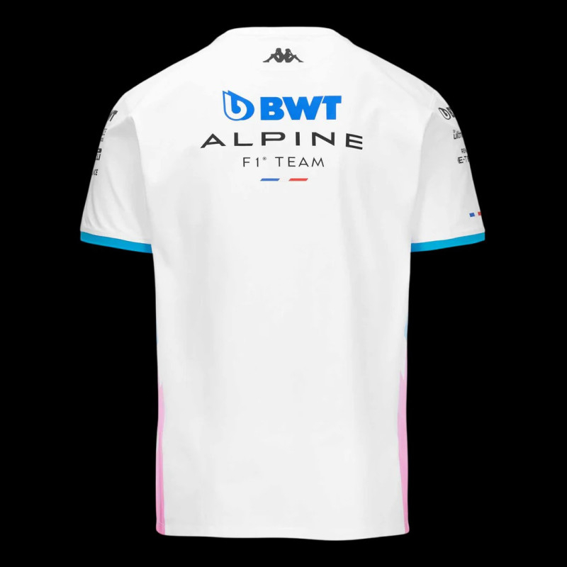 T-shirt Alpine F1 Team BWT Doohan Gasly Adiry Jersey Blanc / Bleu ...