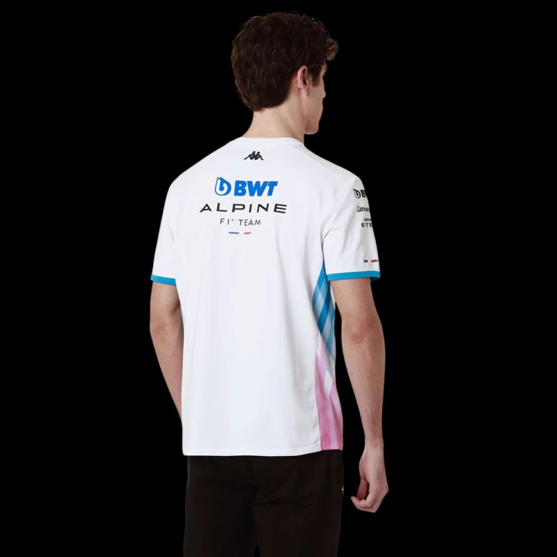 T-shirt Alpine F1 Team BWT Doohan Gasly Adiry Jersey Blanc / Bleu ...