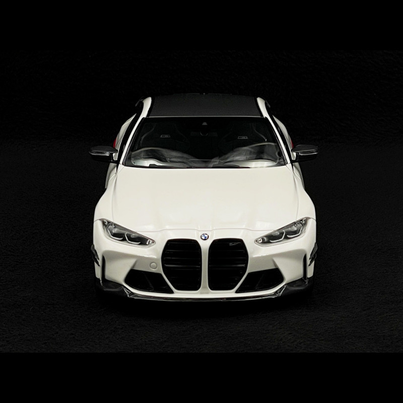BMW M4 Performance 2021 Alpine White 1/18 Top Speed TS0350