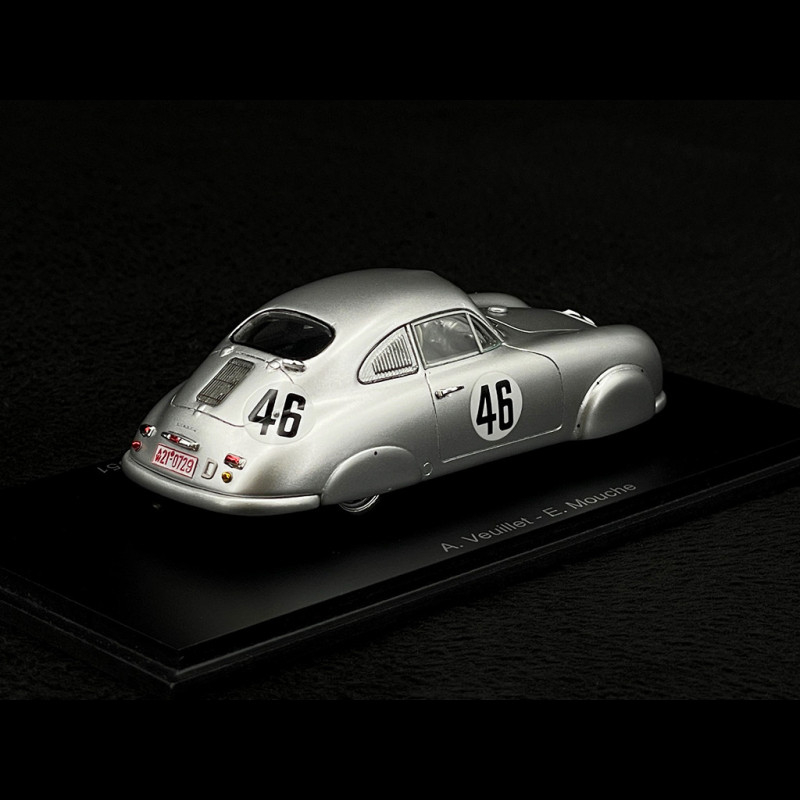 Porsche 356 SL n° 46 Sieger 24h Le Mans 1951 1/43 Spark S5215