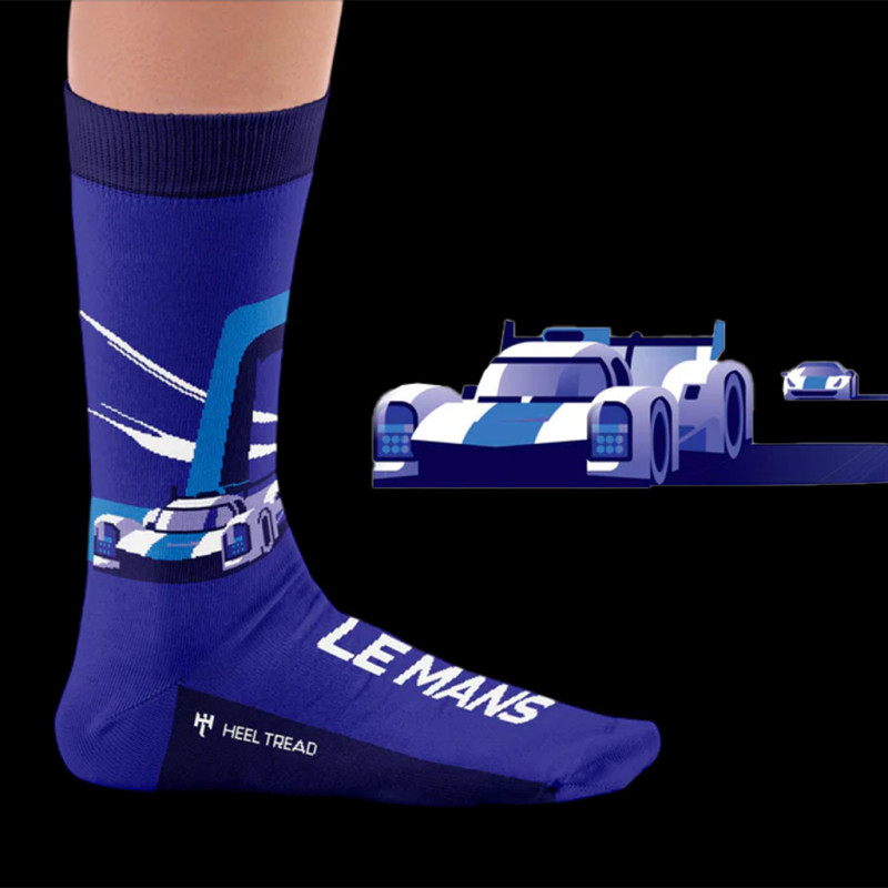 Inspiration Hypercar 24h Le Mans Official License socks Blue / White ...