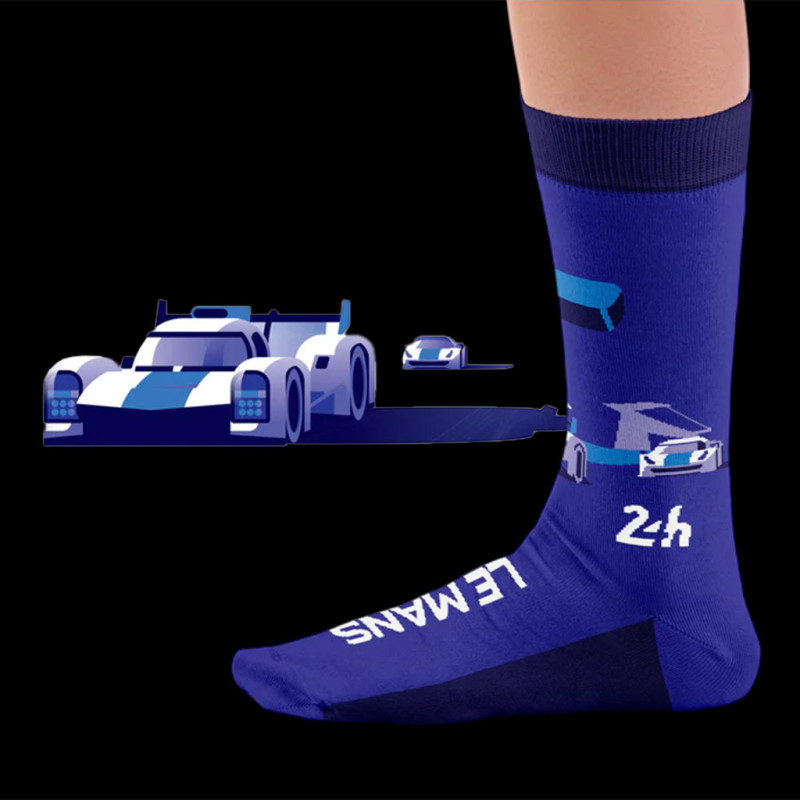 Inspiration Hypercar 24h Le Mans Official License socks Blue / White ...
