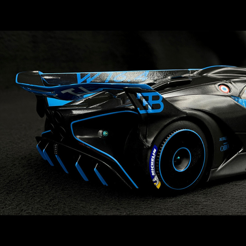 Bugatti Bolide 2020 Blue / Black 1/18 Top Speed TS0434