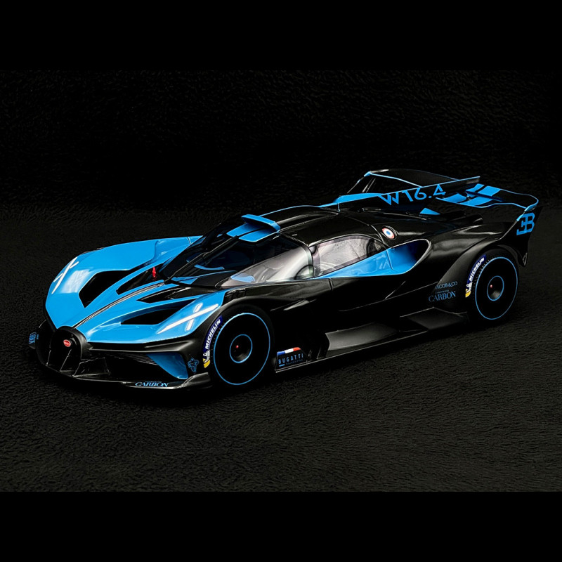 Bugatti Bolide 2020 Blue / Black 1/18 Top Speed TS0434