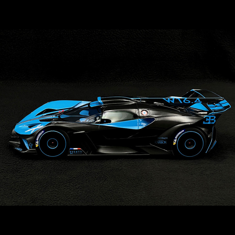 Bugatti Bolide 2020 Bleu / Noir 1/18 Top Speed TS0434