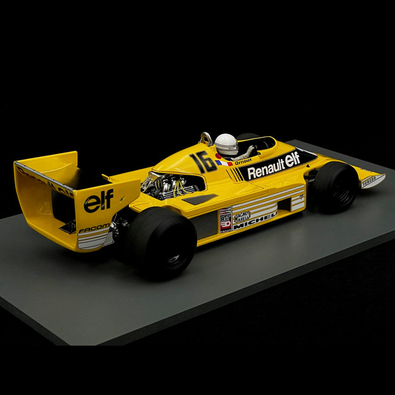 René Arnoux Renault RS01 n° 16 GP Belgium 1979 F1 1/18 Spark 18S502