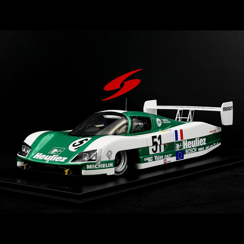Peugeot WM P88 N° 51 24H Le Mans 1988 1/18 Spark 18S844