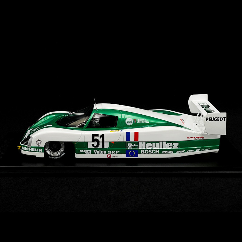 Peugeot WM P88 N° 51 24H Le Mans 1988 1/18 Spark 18S844