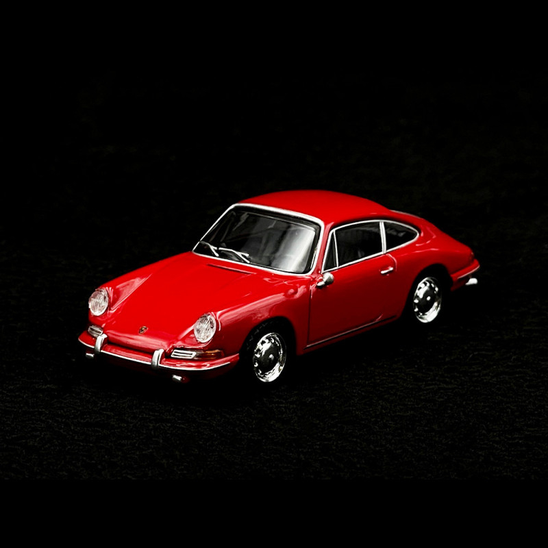 Porsche 911 Coupe Typ 901 1963 Signal Rot 1/64 Mini GT MGT00695-L