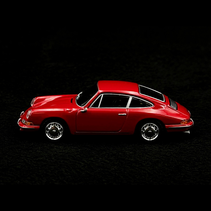 Porsche 911 Coupe Typ 901 1963 Signal Rot 1/64 Mini GT MGT00695-L