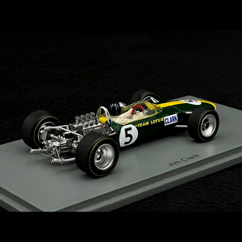 Jim Clark Lotus 49 n° 5 Vainqueur GP Grande-Bretagne 1967 F1 1/43 Spark ...