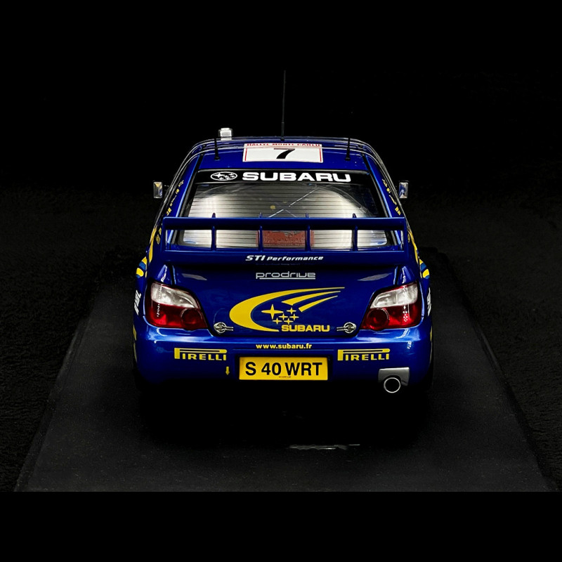 Subaru Impreza S9 n° 7 Rallye Monte Carlo 2003 1/18 Autoart 80391