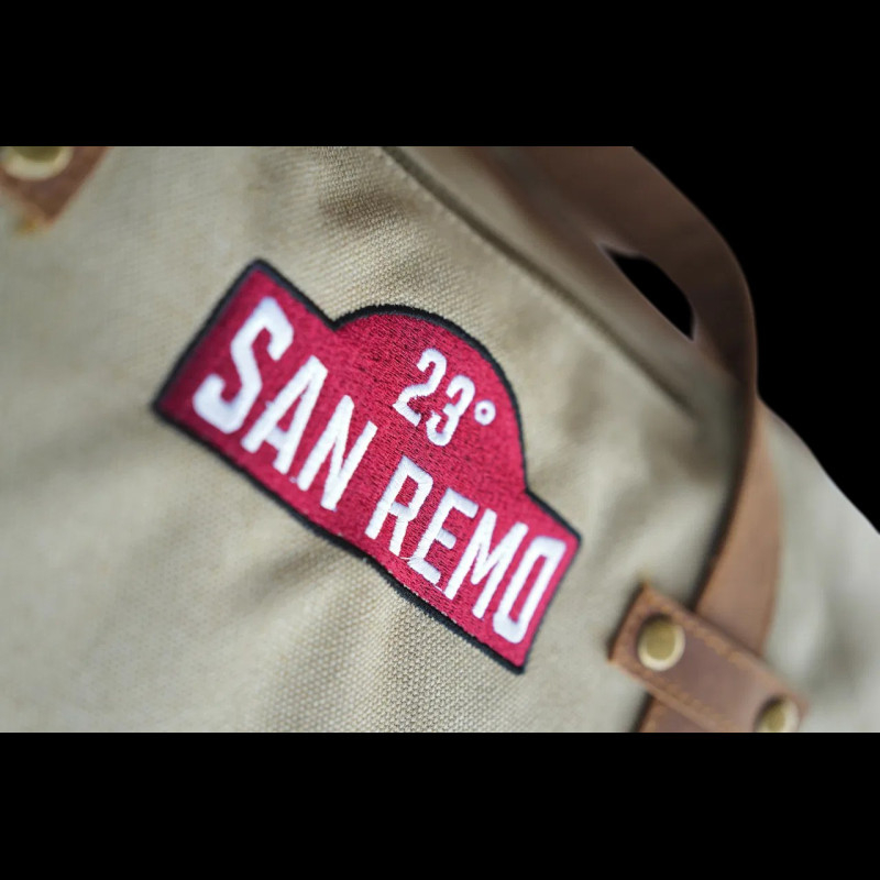 Walter Röhrl Reisetasche Porsche 911 n° 1 San Remo 1981 Weekender Beige