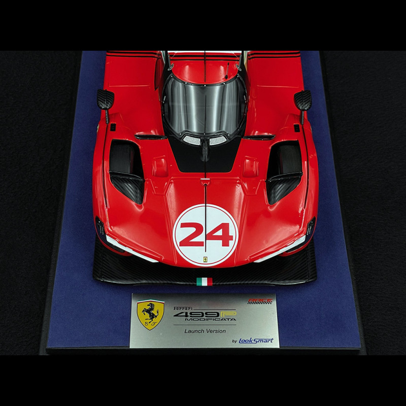 Ferrari 499P Modificata n° 24 Version de présentation 1/18 LookSmart ...