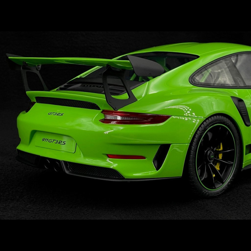 Porsche 911 GT3 RS Type 991 2019 Lizard Green / Black Stripes 1/12 GT ...
