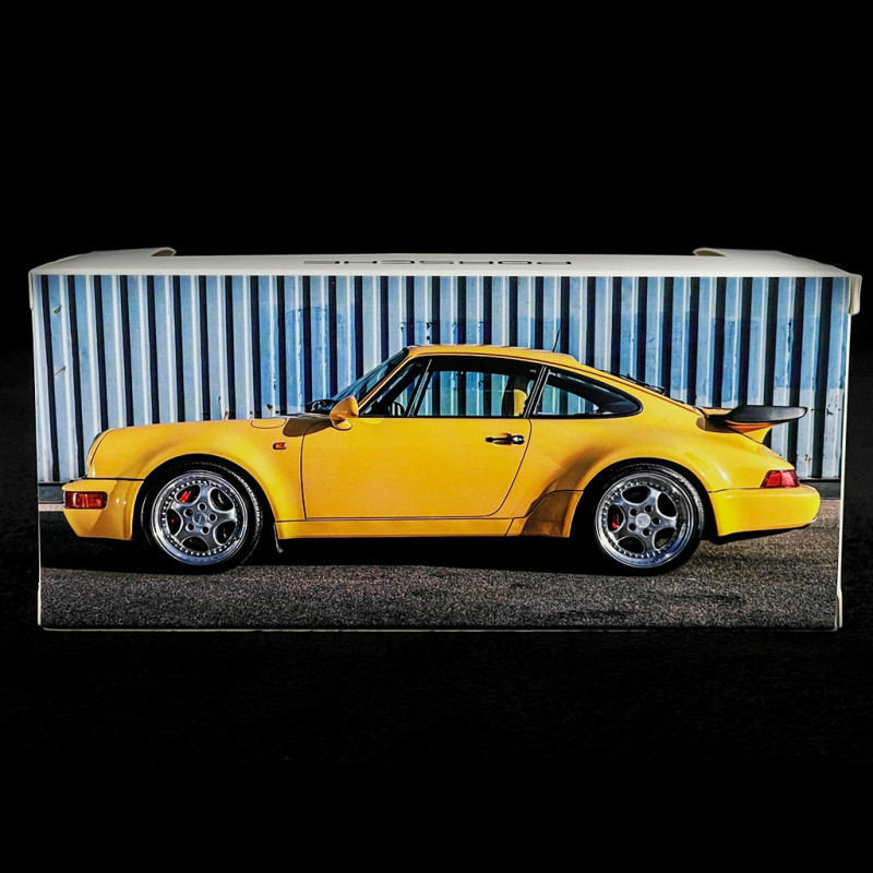 Porsche 911 Turbo Type 964 1991 Speedgelb 1/43 Spark MAP02050820