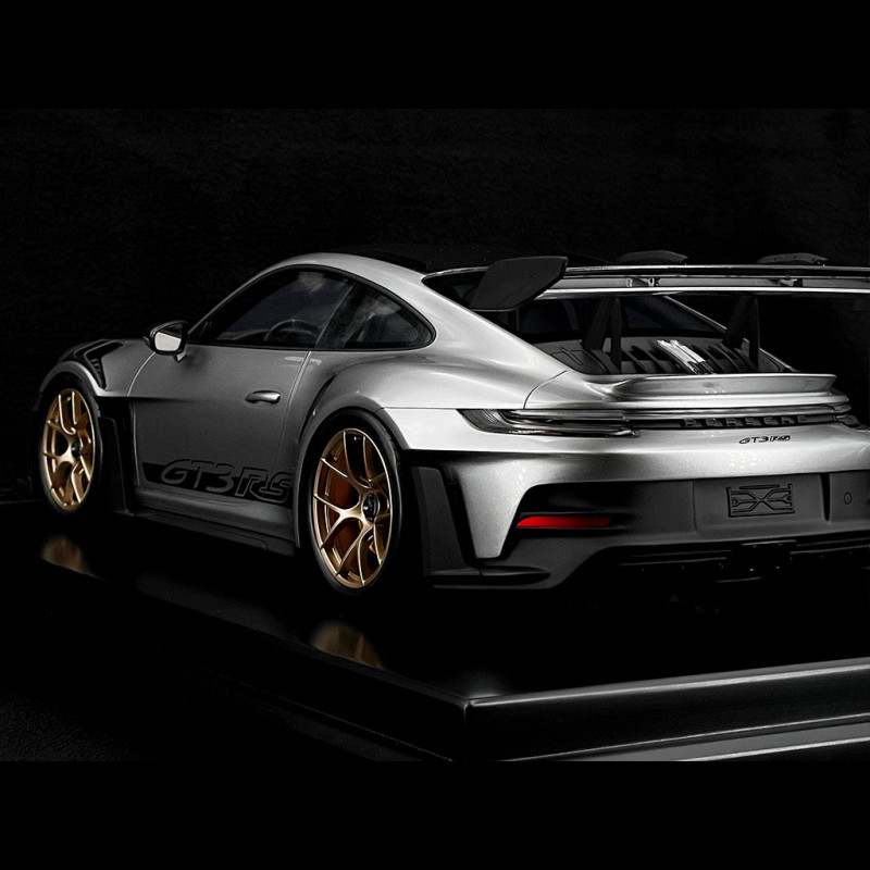 Porsche 911 GT3 RS Type 992 GT Silver Metallic 1/12 Spark WAP0231550P004