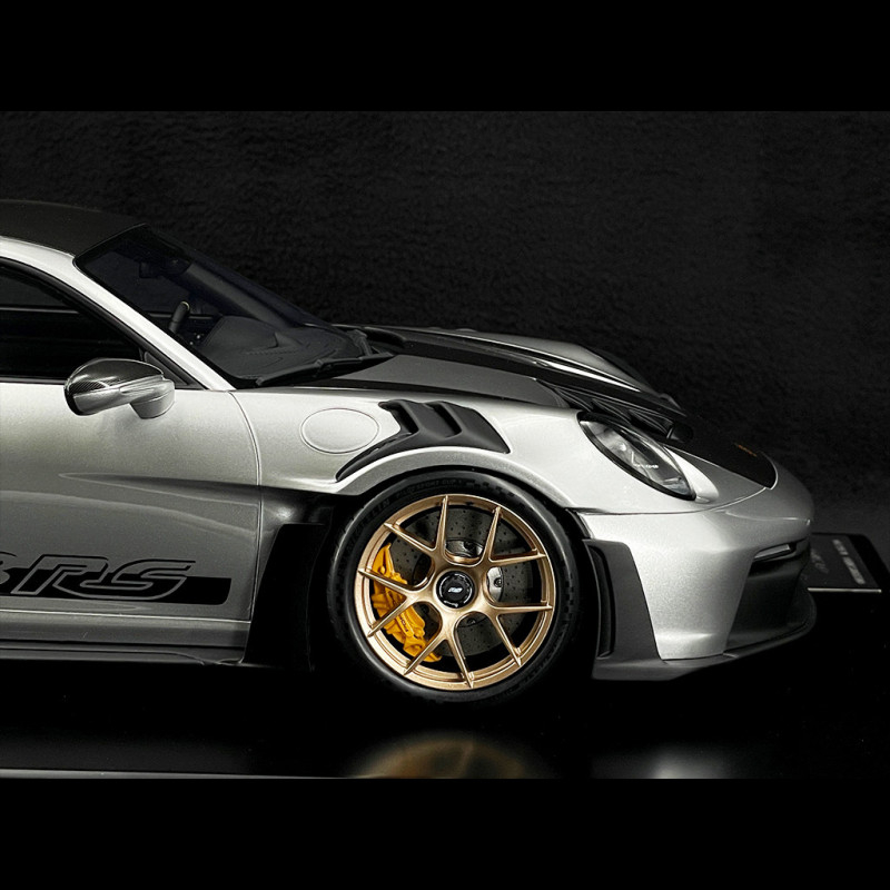 Porsche 911 GT3 RS Type 992 GT Silver Metallic 1/12 Spark WAP0231550P004