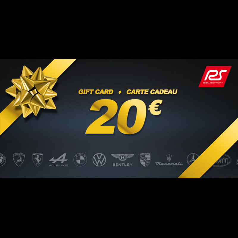 Gift card worth 20 euros