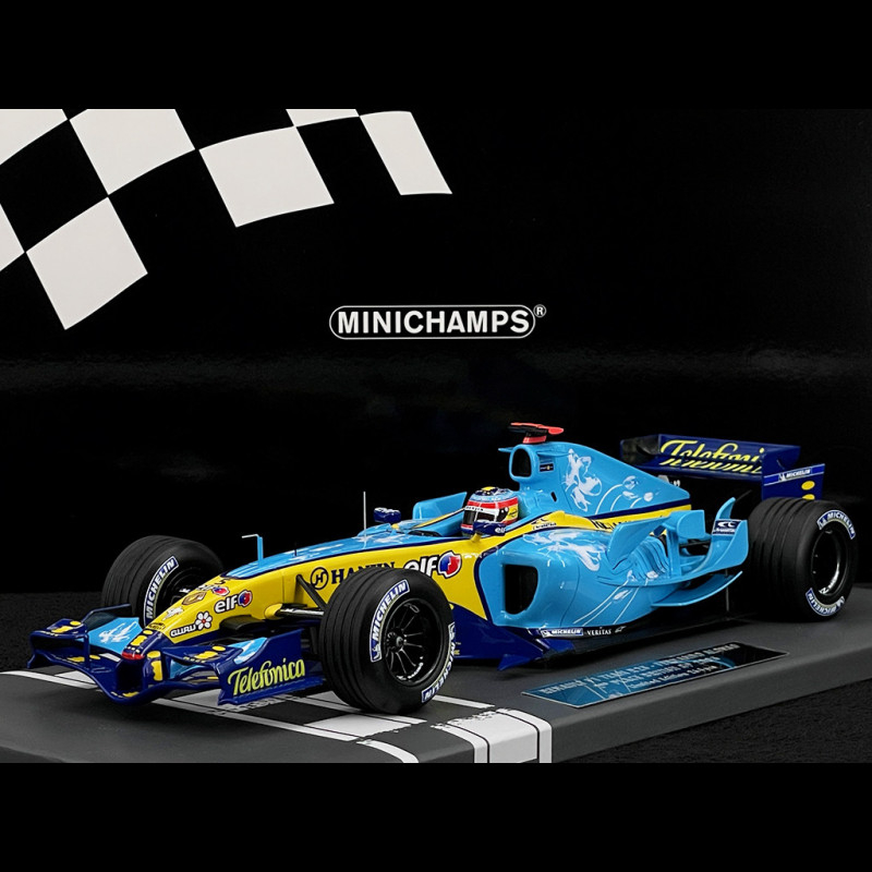 Fernando Alonso Renault R25 n° 5 2nd GP Great Britain 2005 F1 1/18 ...