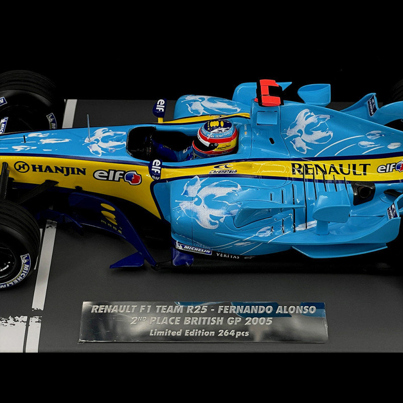 Fernando Alonso Renault R25 n° 5 2nd GP Great Britain 2005 F1 1/18 ...