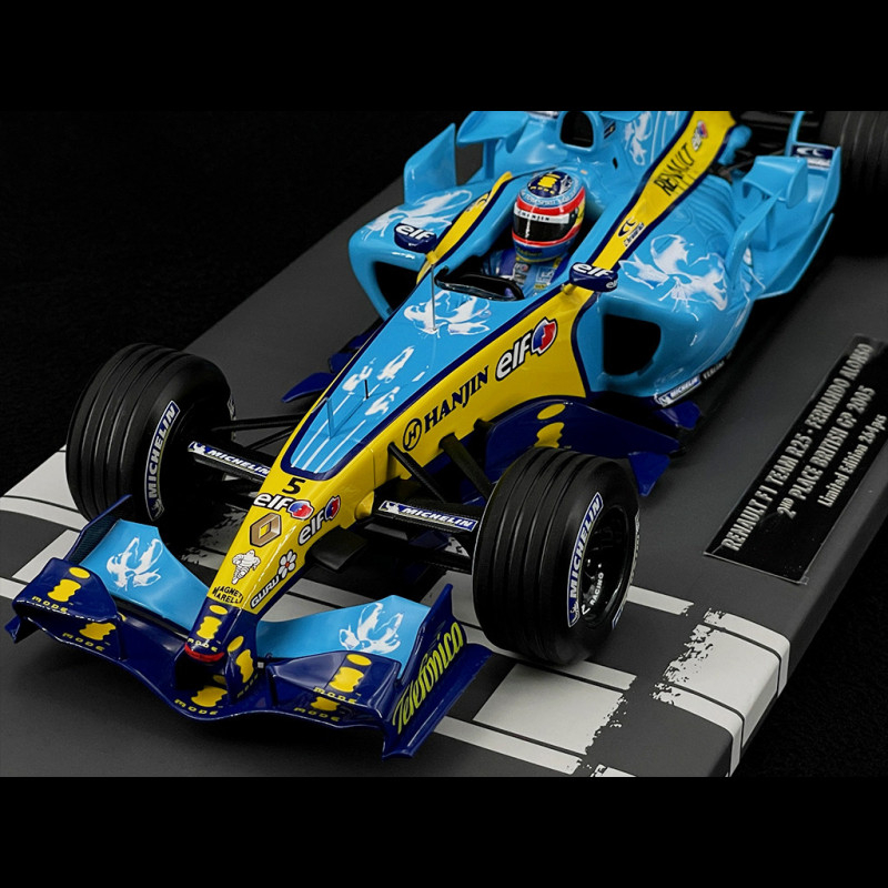 Fernando Alonso Renault R25 n° 5 2nd GP Great Britain 2005 F1 1/18 ...