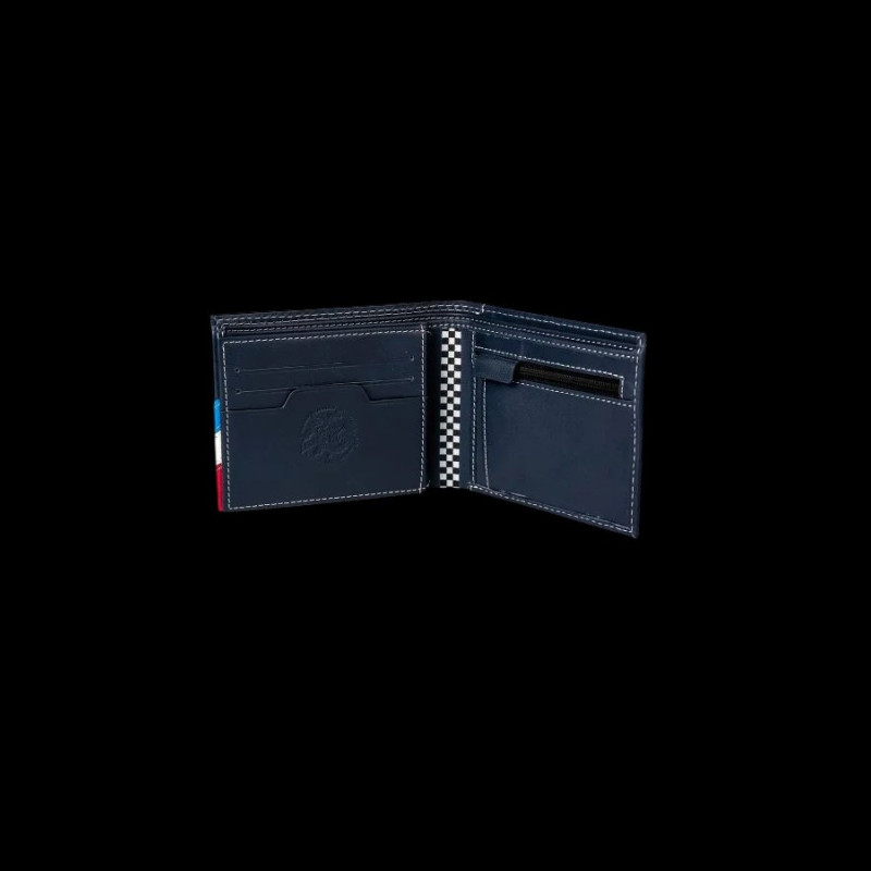 Wallet Alpine Compact Royal Blue Leather Miglia 27676-0012