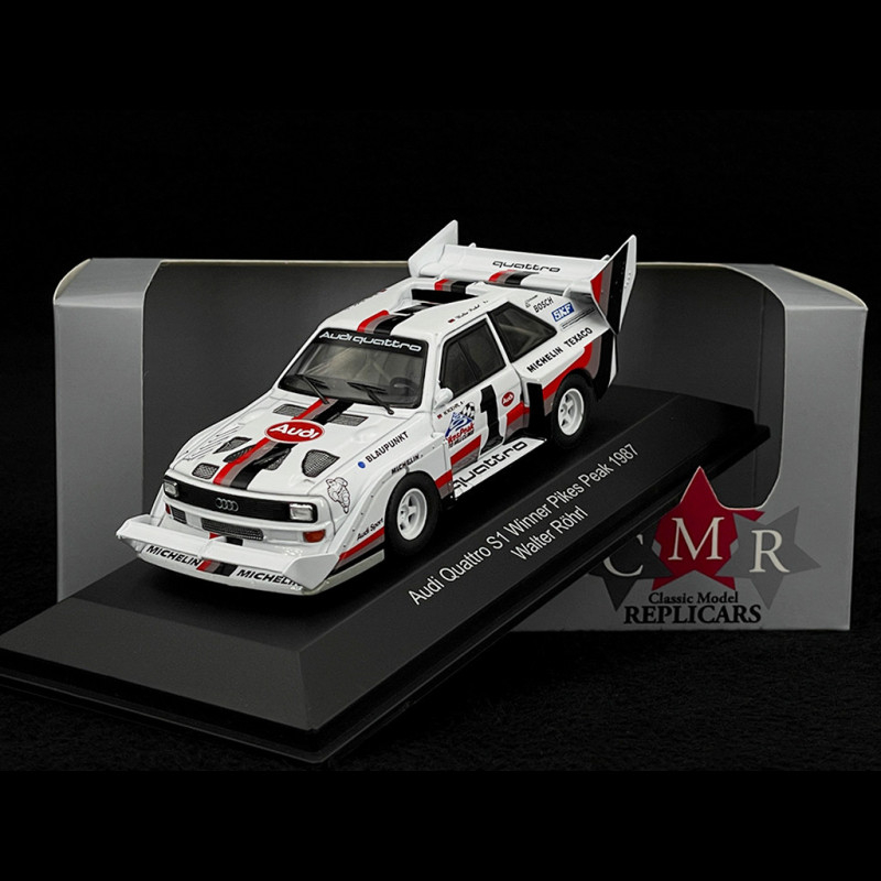 Walter Röhrl Audi Sport Quattro S1 E2 n° 1 Sieger Pikes Peak 1987 1/43 ...