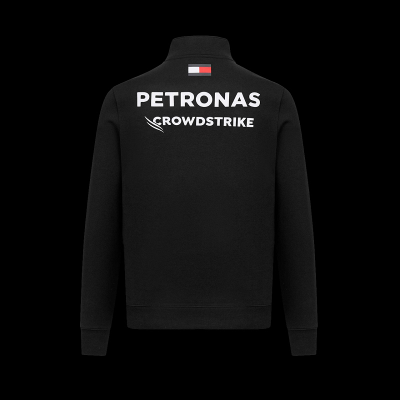 Pull Mercedes Pas Cher Team Russell / Antonelli Demi-zip Noir 701223436 ...