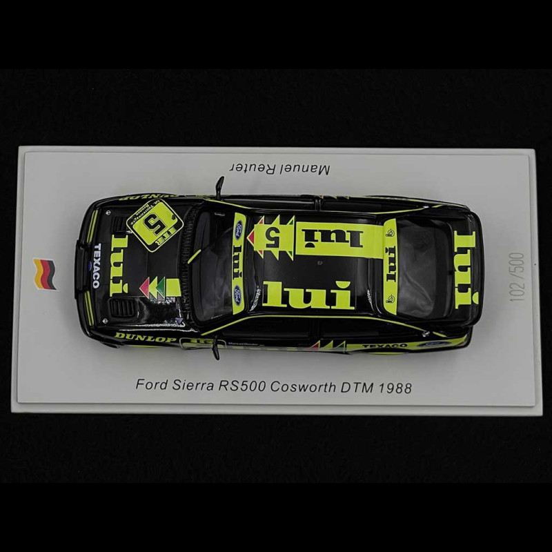 Manuel Reuter Ford Sierra RS500 Cosworth n° 5 DTM 1988 1/43 Spark SG720