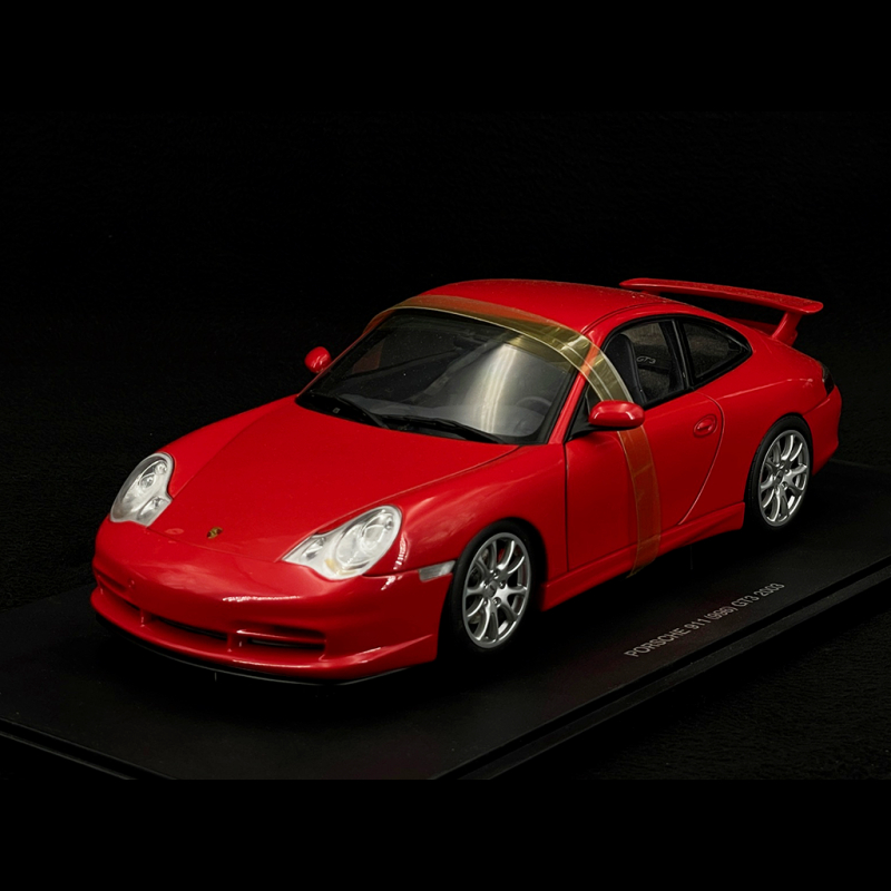 Porsche 911 GT3 Type 996 2003 Guards Red 1/18 Autoart 77941