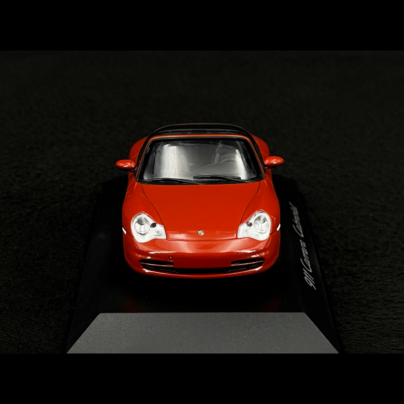 Porsche 911 type 996 Carrera Cabriolet 2002 Orient red 1/43 Minichamps ...