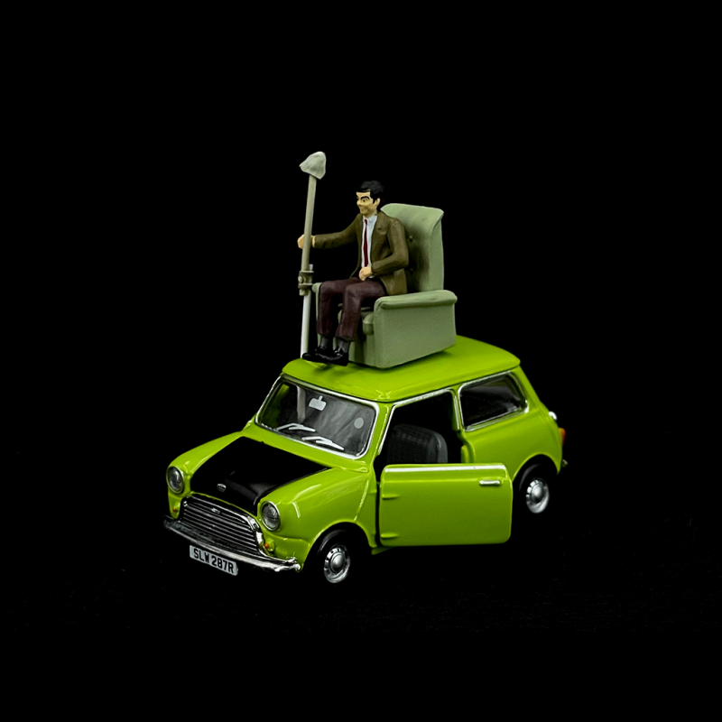 Mini Cooper Mr. Bean 1977 Vert Austin Citron 1/50 Toyeast ATBS027