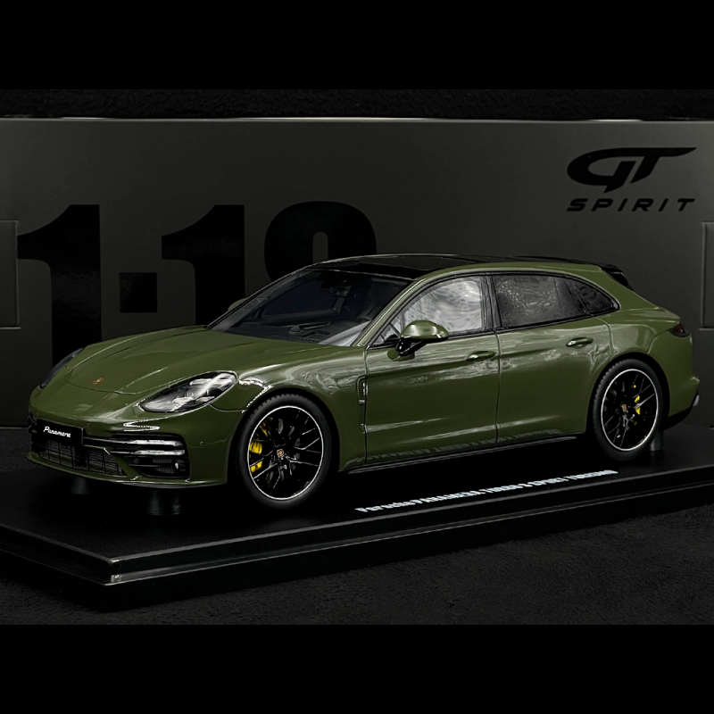 Porsche Panamera Turbo S Sport Turismo 2021 Nato Olive Green 1/18 GT ...