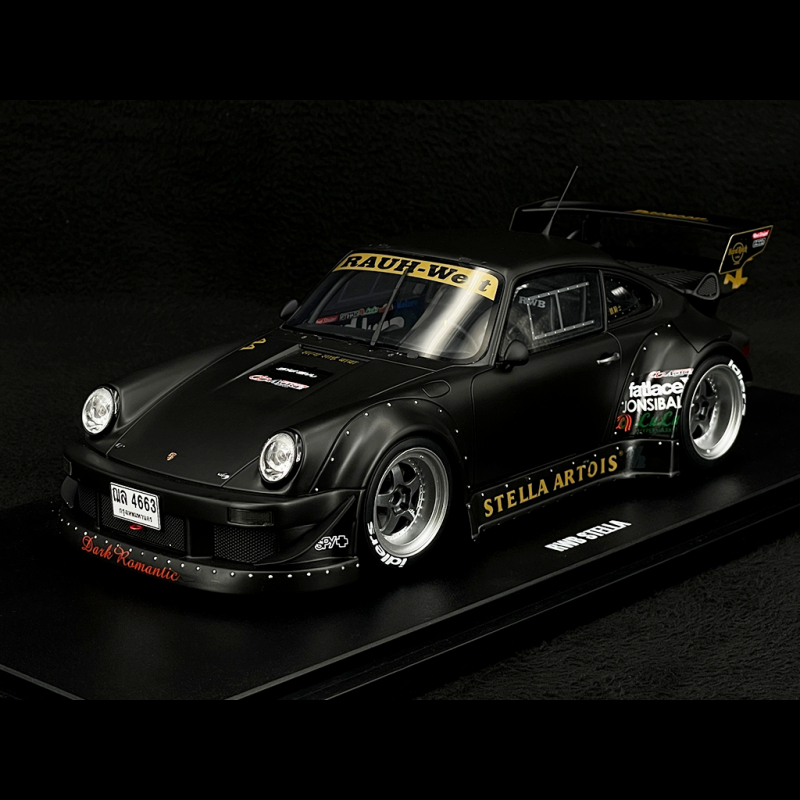 Porsche 911 Type 930 RWB Stella Artois 2010 Schwarz 1/18 GT Spirit GT918