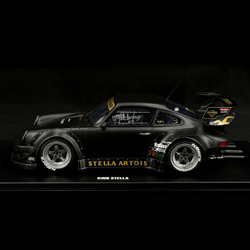 Porsche 911 Type 930 RWB Stella Artois 2010 Schwarz 1/18 GT Spirit GT918