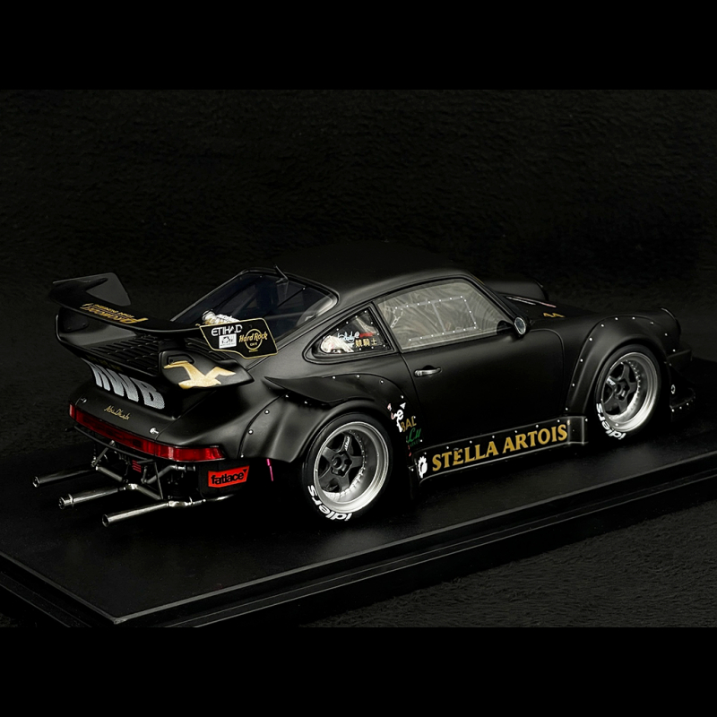 Porsche 911 Type 930 RWB Stella Artois 2010 Black 1/18 GT Spirit GT918