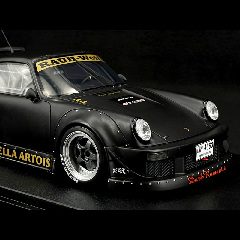 Porsche 911 Type 930 RWB Stella Artois 2010 Schwarz 1/18 GT Spirit GT918