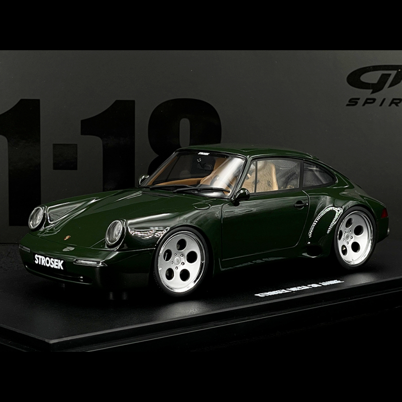 Porsche 911 Strosek Coupe 30 years 2024 Dark Green 1/18 GT Spirit GT482